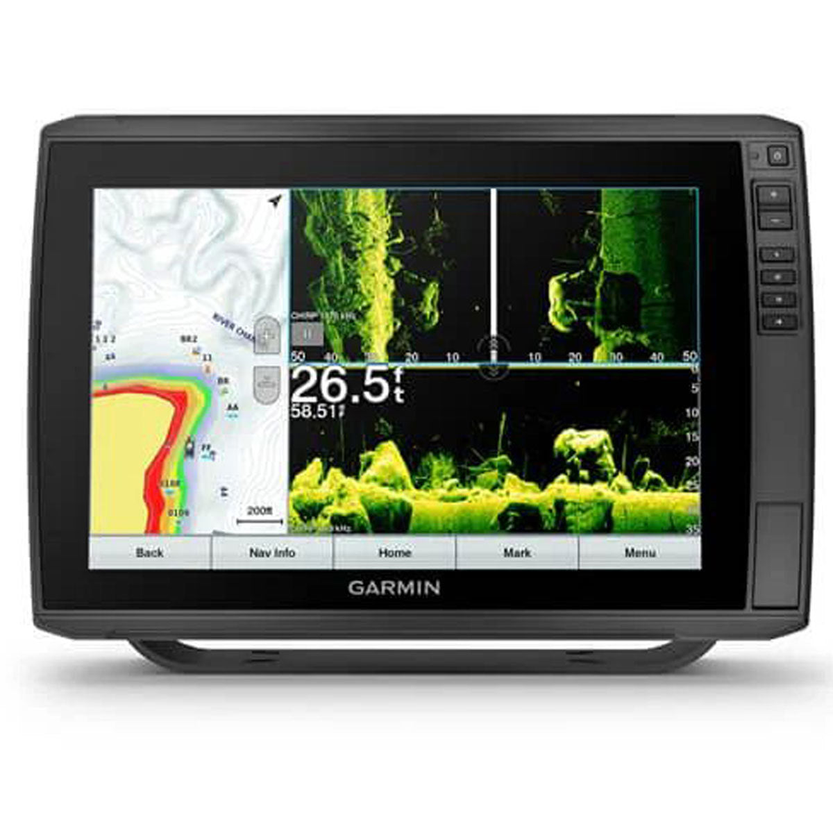 Garmin ECHOMAP Ultra 12" UHD 126sv Chartplotter with GT56UHD-TM Transd ...